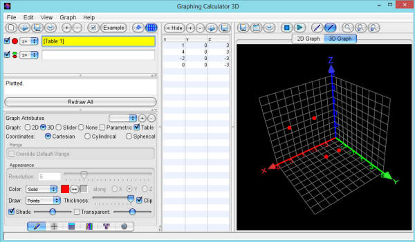How To Plot Points In 3D With Graphing Software 