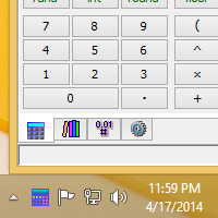 Looking for a Fast Taskbar Calculator?